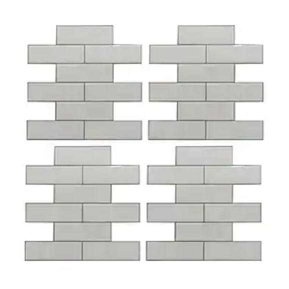 Roommates | Wall Decor | 2 Roommates Sticktiles Peel And Stick White ...